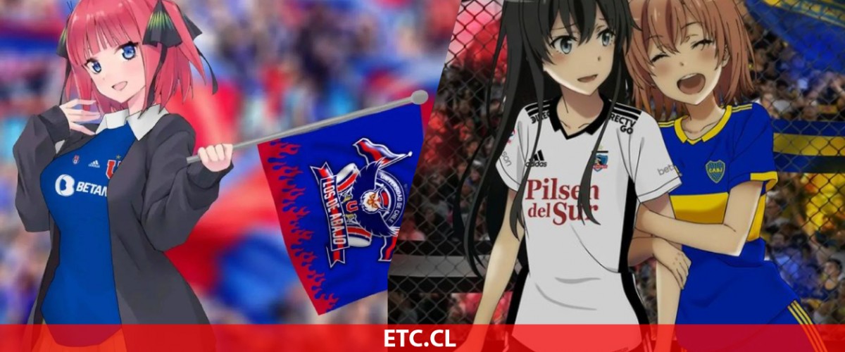 Usuarios de Instagram colocan tu waifu con la camiseta de tu equipo ...