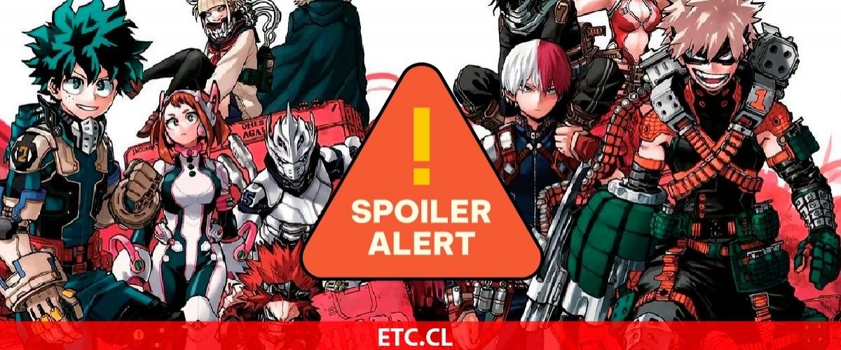 Alerta De Spoiler El último Capítulo Del Manga De Boku No Hero
