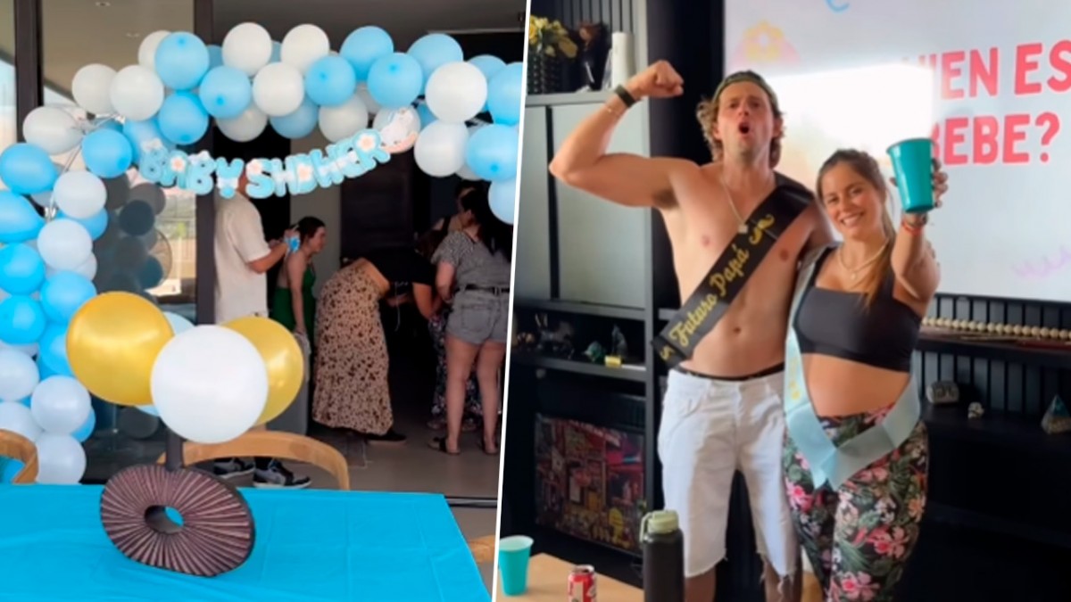 Con Fran Virgilio entre los invitados: Así fue el baby shower de ...