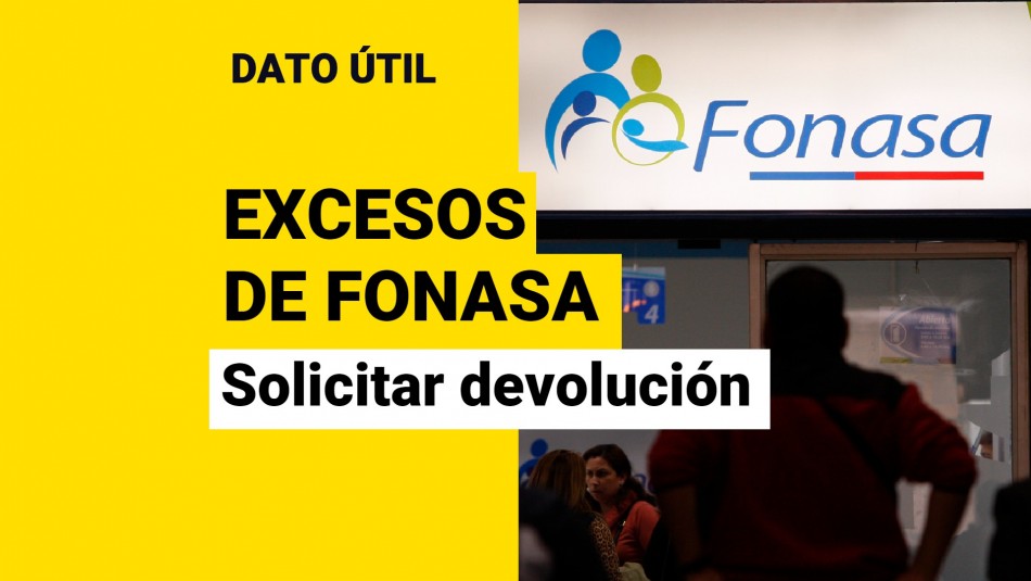 Devolución de cotizaciones pagadas en exceso de Fonasa: Así puedes solicitar el dinero ...