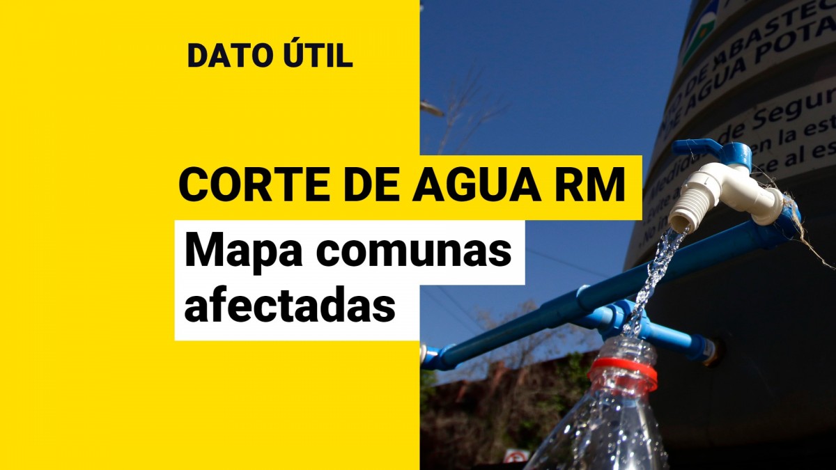 Mapa Corte De Agua Santiago 12 Octubre Mapa Corte De Agua Santiago 12 Octubre