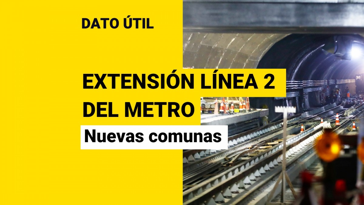 Extensión Línea 2 del Metro de Santiago: ¿Cuáles son las cuatro nuevas ...