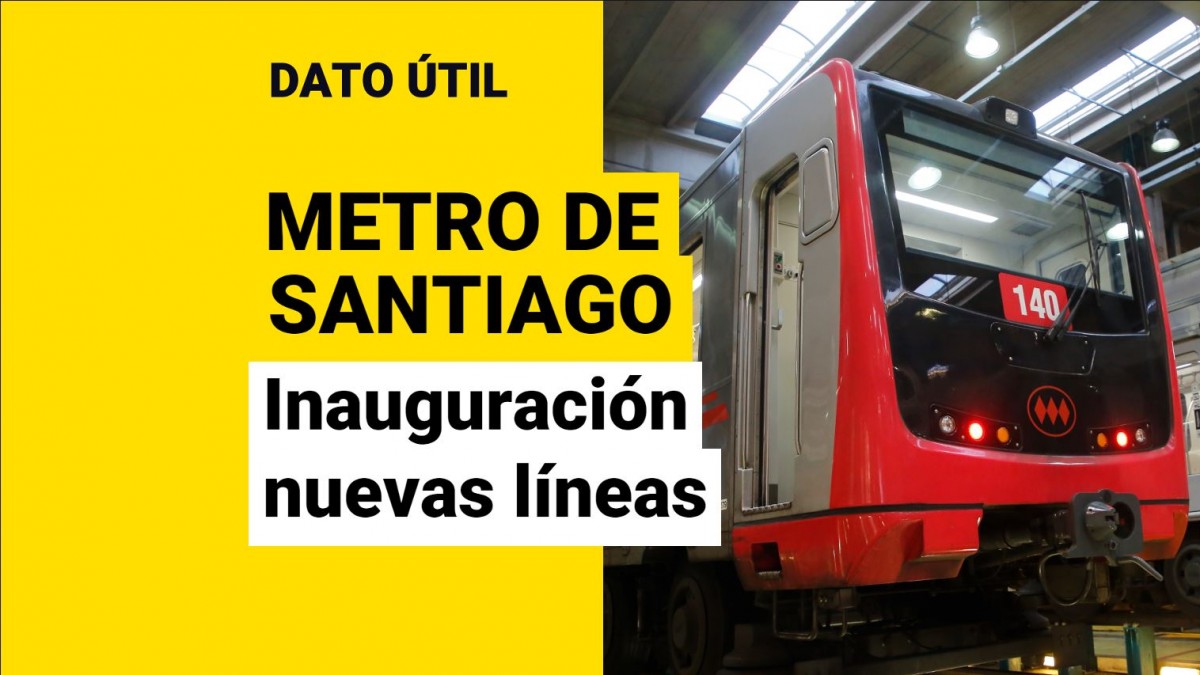 Nuevas Líneas de Metro: Esta será la primera en inaugurarse - Meganoticias