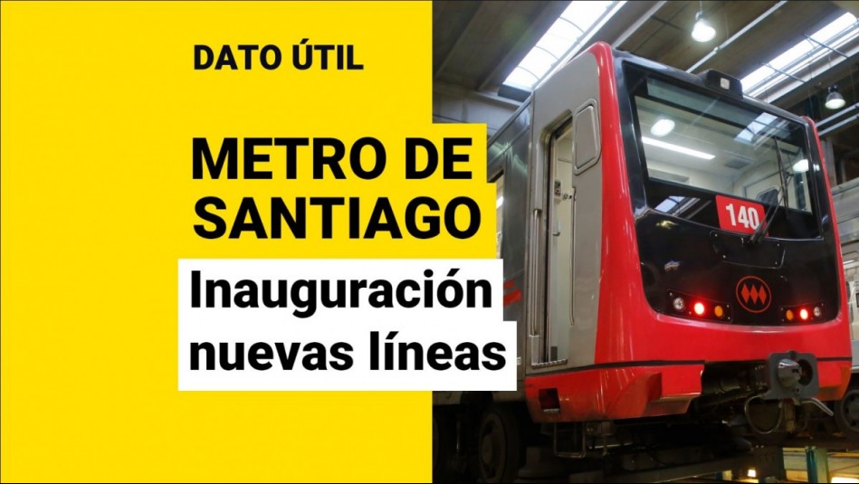 Nuevas Líneas de Metro: Esta será la primera en inaugurarse - Meganoticias
