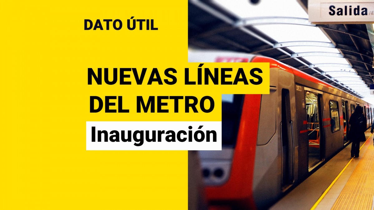 Nuevas Líneas de Metro: ¿Cuál sería la primera en inaugurarse ...
