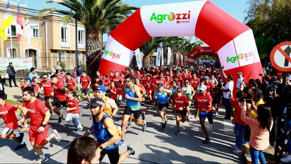 Tercera corrida familiar de Carozzi y Agrozzi reunió a más de 1.200 vecinos y colaboradores en ...