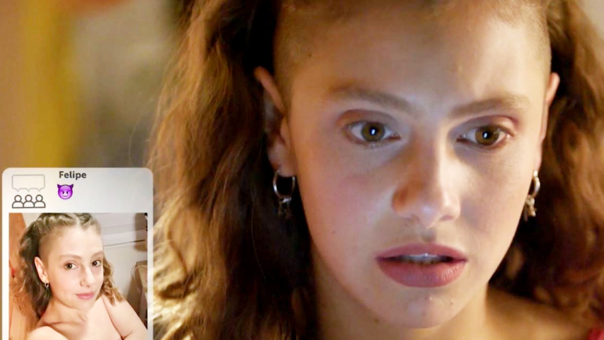 "Mira la foto": La reacción de Carol al ver su imagen íntima filtrada por WhatsApp en "Como la ...