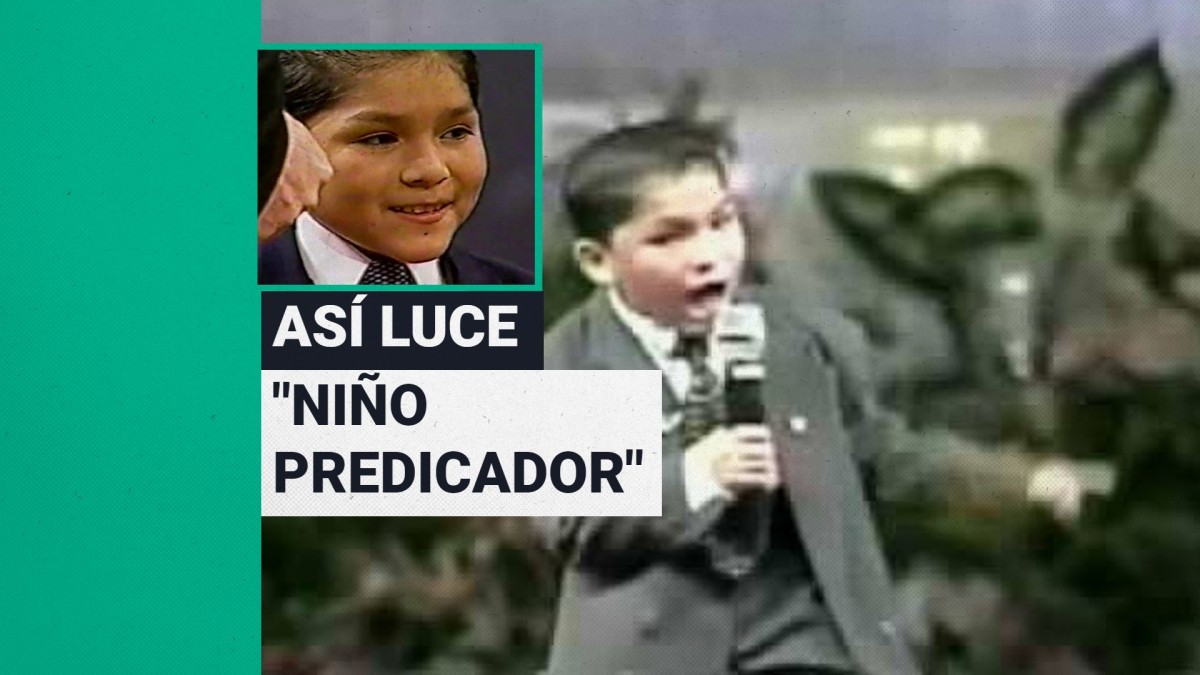 A los 3 años daba discursos religiosos: Así luce hoy el "niño ...