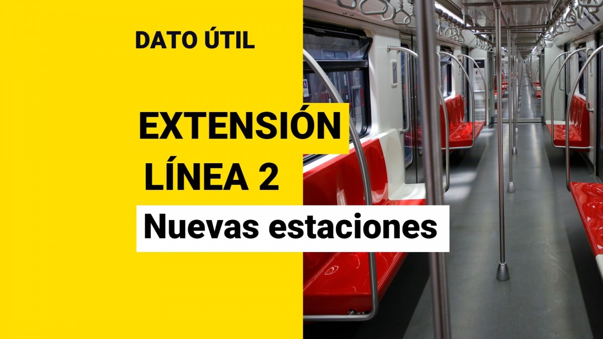 Extensión Línea 2 Del Metro ¿cuáles Son Las Nuevas Estaciones