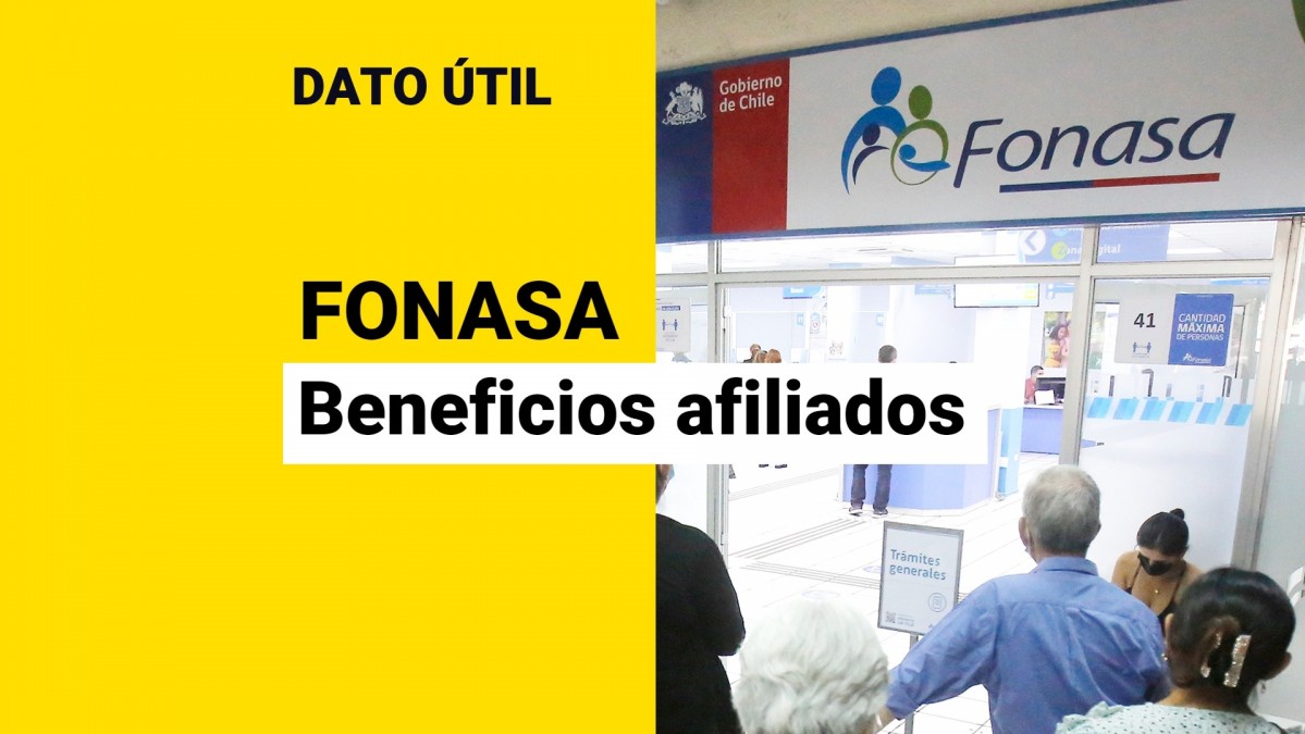 ¿Eres afiliado a Fonasa? Estos son los beneficios que puedes recibir - Meganoticias