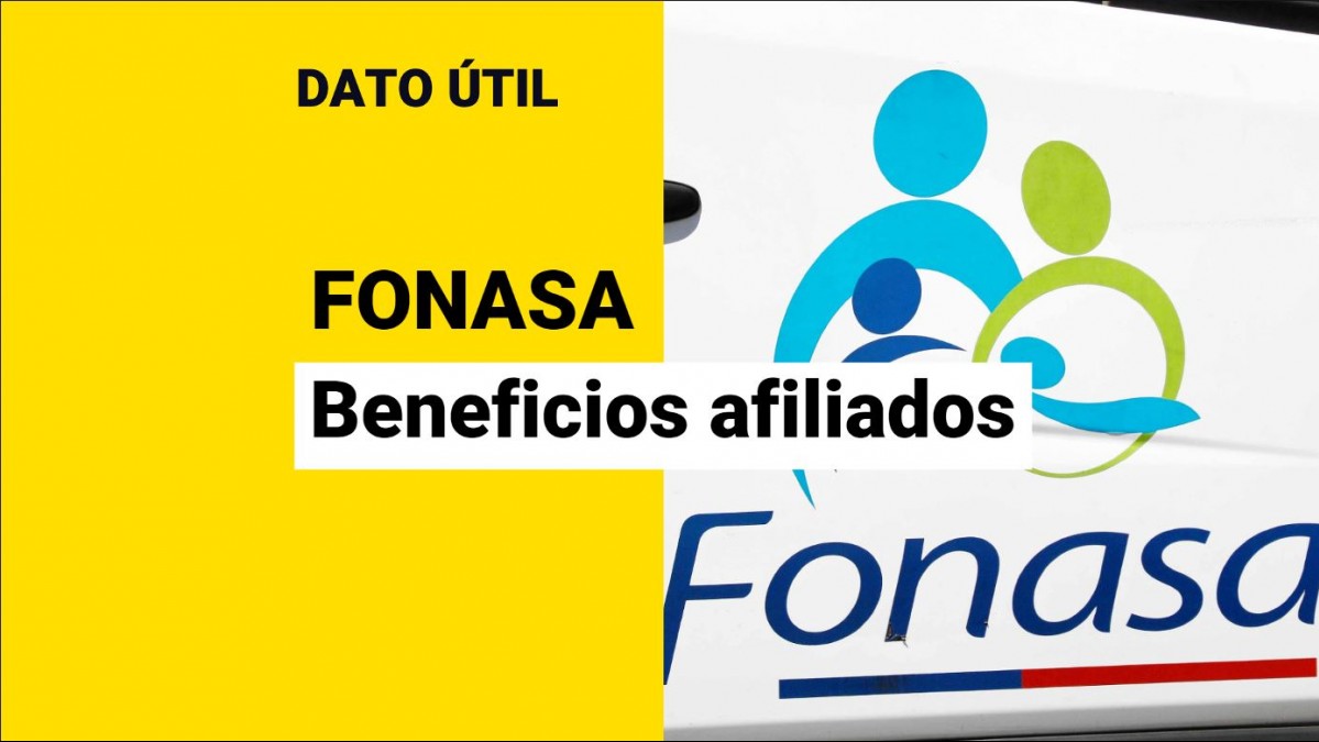 ¿Eres afiliado a Fonasa? Estos son los beneficios que puedes recibir - Meganoticias