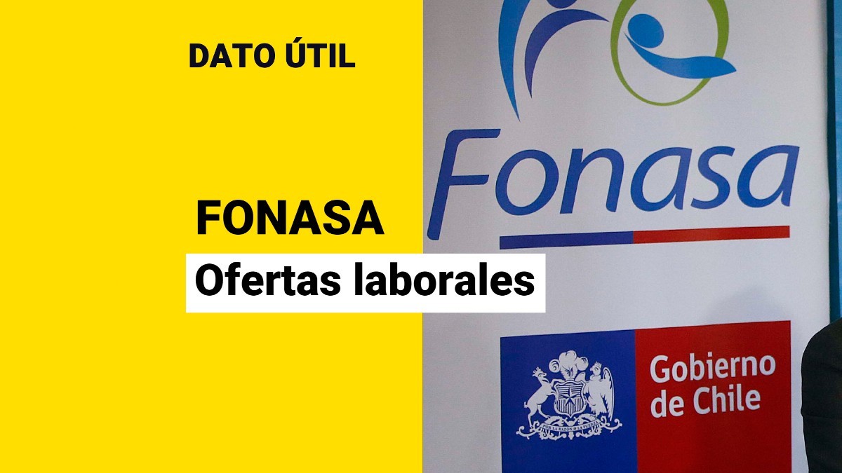 Sueldos superan los 2 millones de pesos: Así puedes postular a los trabajos en Fonasa - Meganoticias