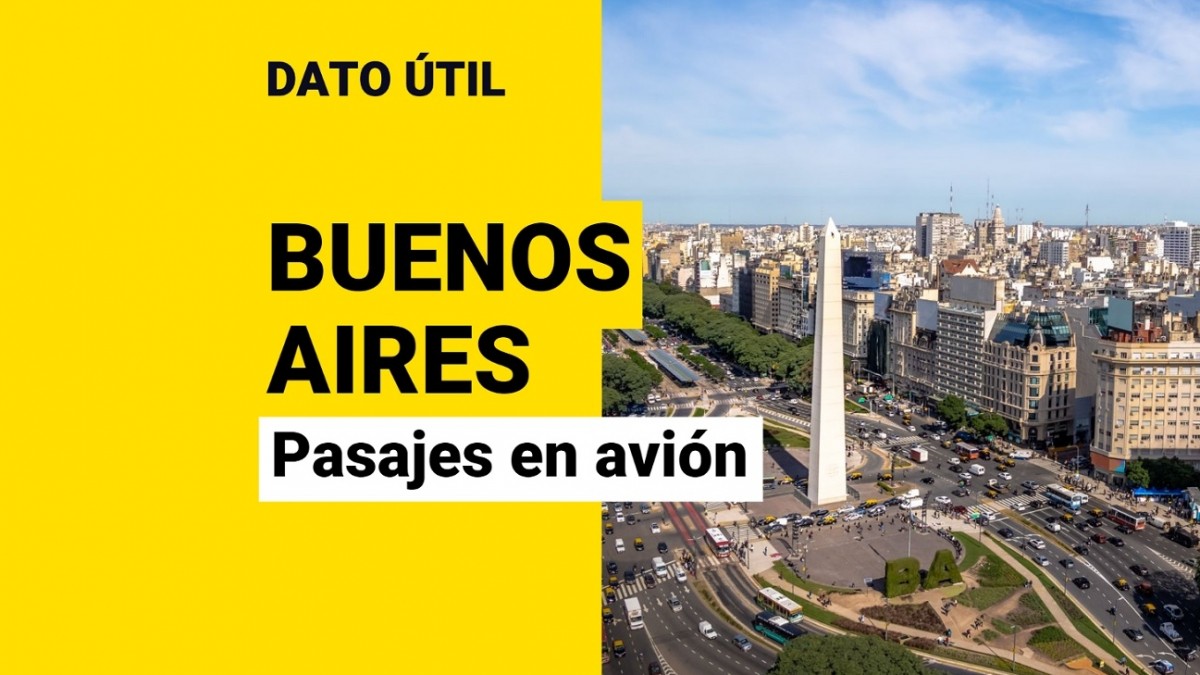 ¿Cuánto vale un pasaje de avión a Buenos Aires? - Meganoticias