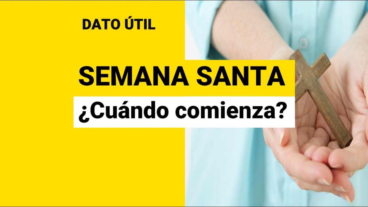 ¿Cuándo empieza la Semana Santa? - Meganoticias ¿Cuándo empieza la Semana Santa? - Meganoticias