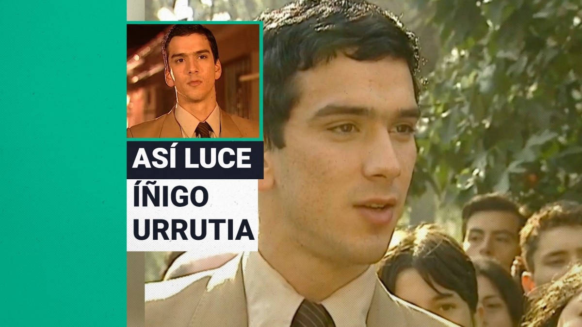 A 23 años de "Amores de Mercado": Así luce hoy el actor Íñigo Urrutia ...