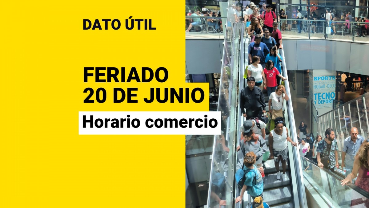 Hoy es feriado: ¿Funcionarán los malls y supermercados este 20 de junio? - Meganoticias