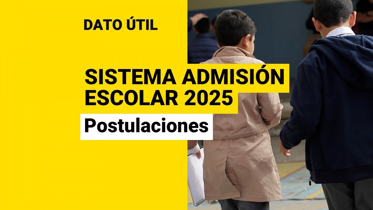 Sistema de Admisión Escolar 2025: ¿Cuáles son las fechas de postulacion? - Meganoticias