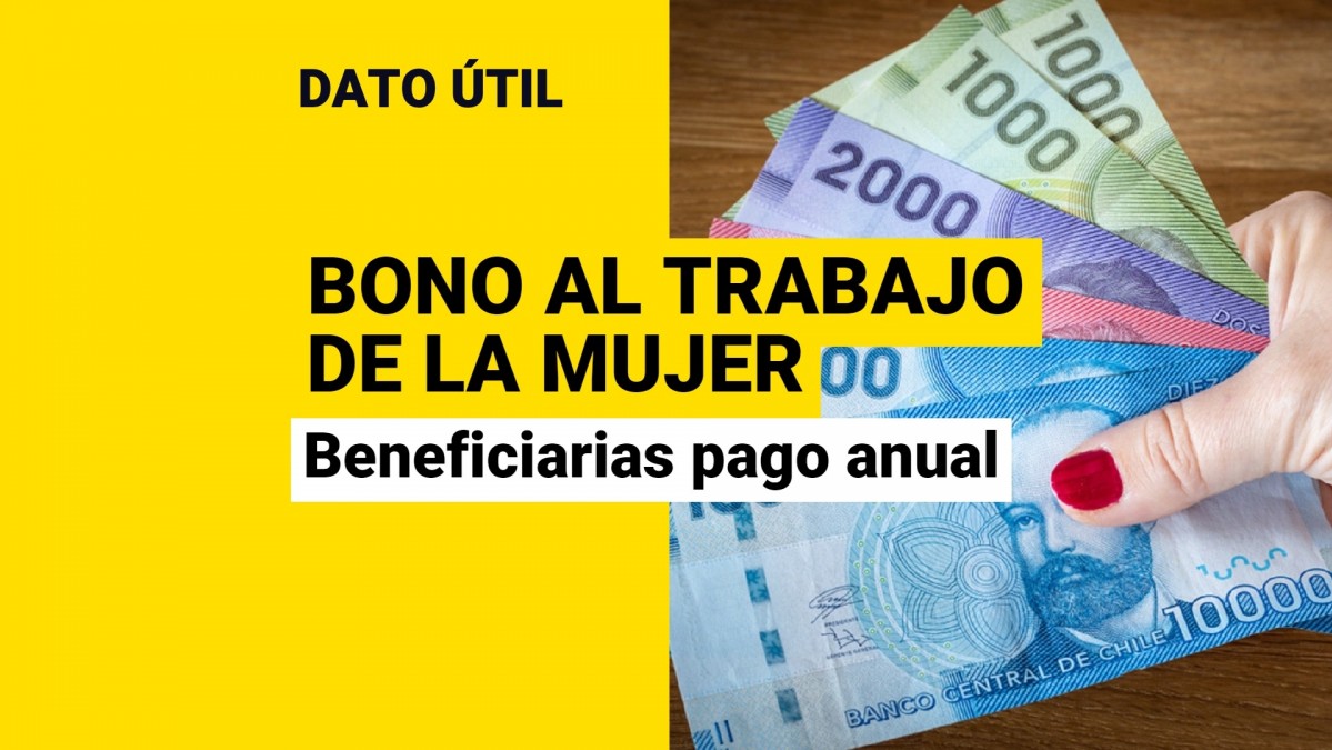 Pago anual del Bono Mujer Trabajadora: ¿Quiénes son las beneficiarias ...