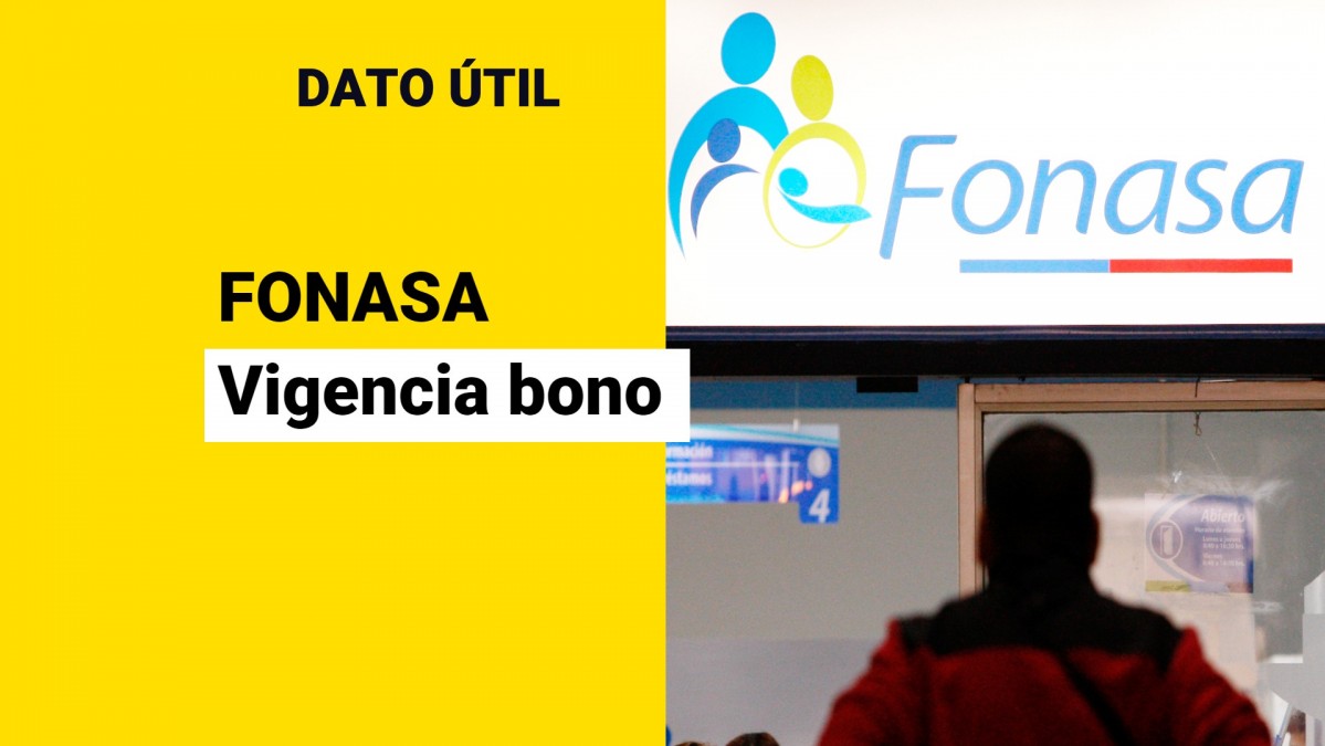 ¿Cuánto tiempo dura el bono adquirido en Fonasa? - Meganoticias