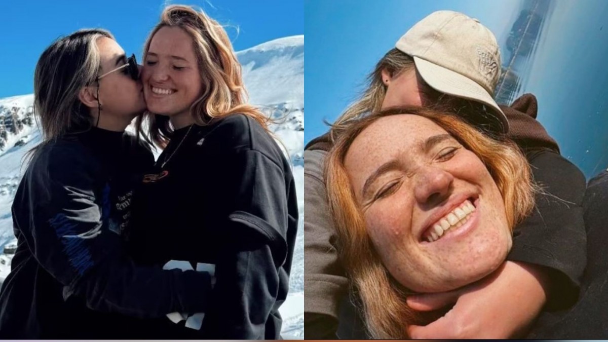 Laura de la Fuente celebra su primer mes junto a su polola Paulina ...