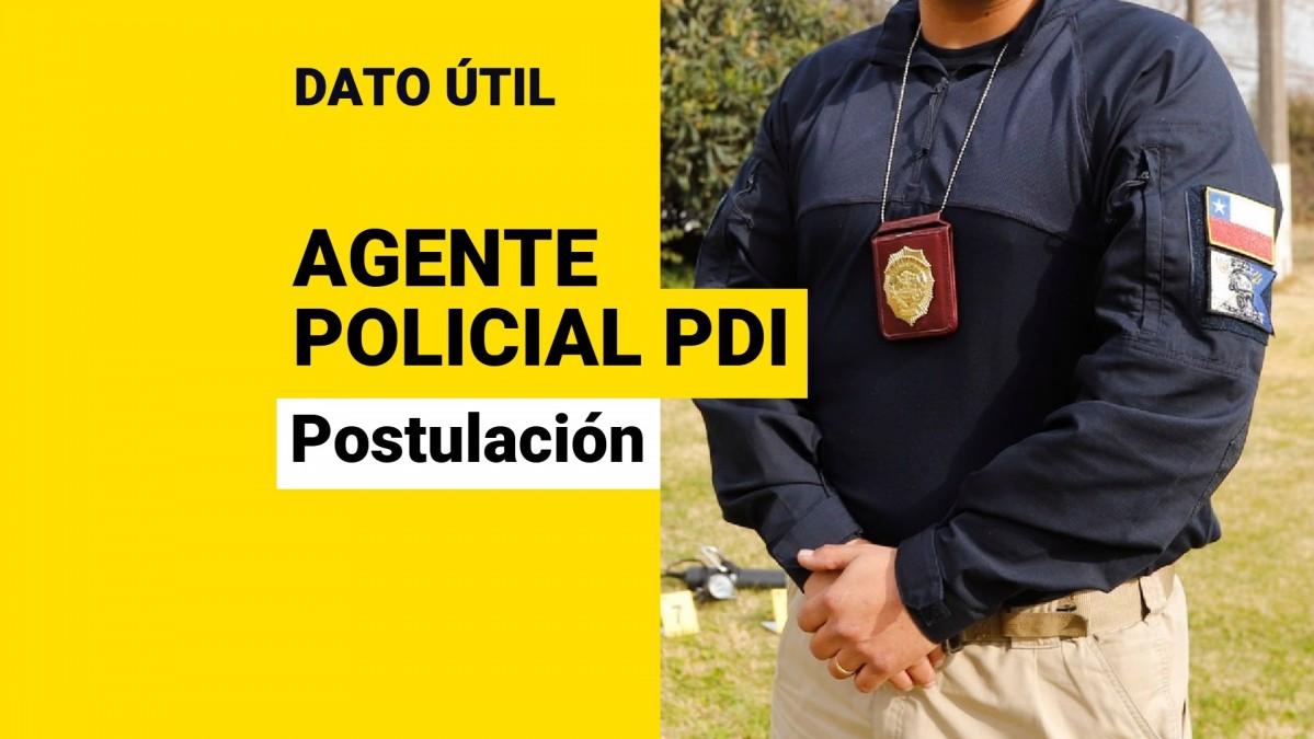 ¿Quieres postular para ser agente policial de la PDI? Estudian gratis y egresan con sueldo ...