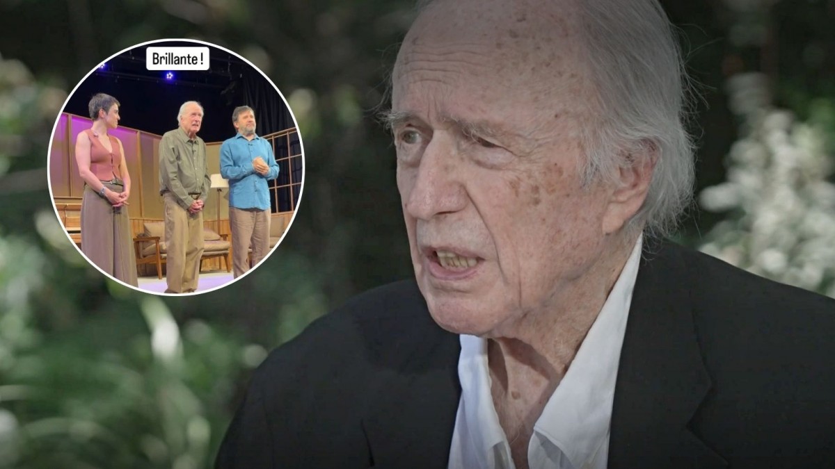 "Haciéndole honor a su gran amor": Jaime Vadell actuó en obra teatral a ...