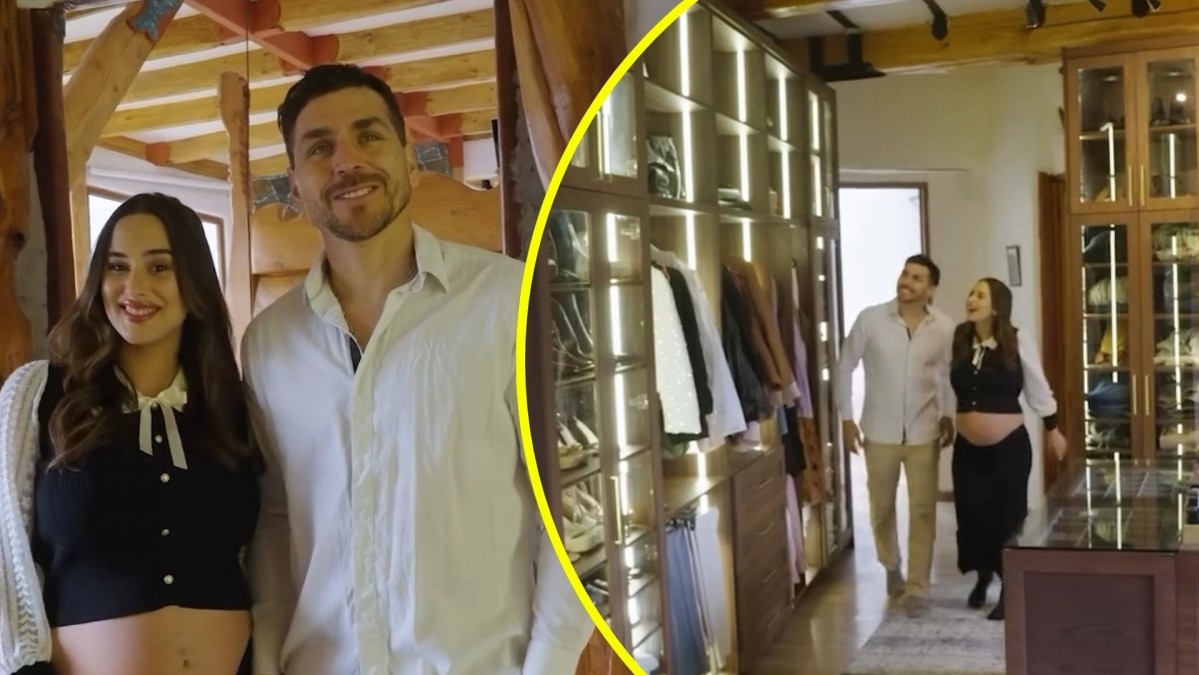 "Algo que siempre soñó": El increíble clóset que Pangal Andrade armó para Melina Noto en su casa ...