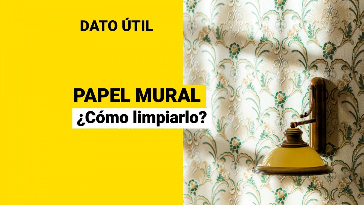 ¿Cómo limpiar papel mural? - Meganoticias